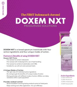 Doxem NXT is an insecticide with 4 active ingredients